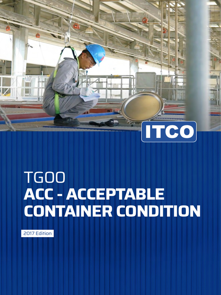 ITCO TG00 ACC Acceptable Container Condition Web | Download Free PDF | Leak | Pipe (Fluid ...