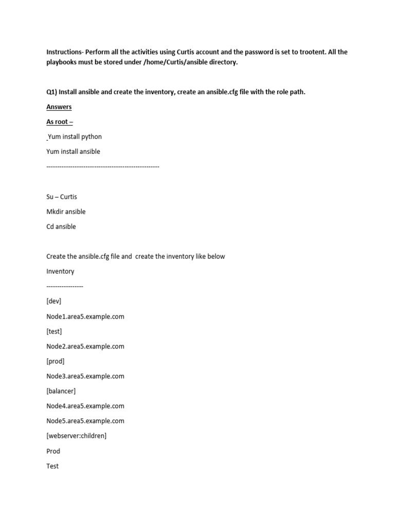 Rhel 8 Rhce | PDF | Networking | Internet & Web