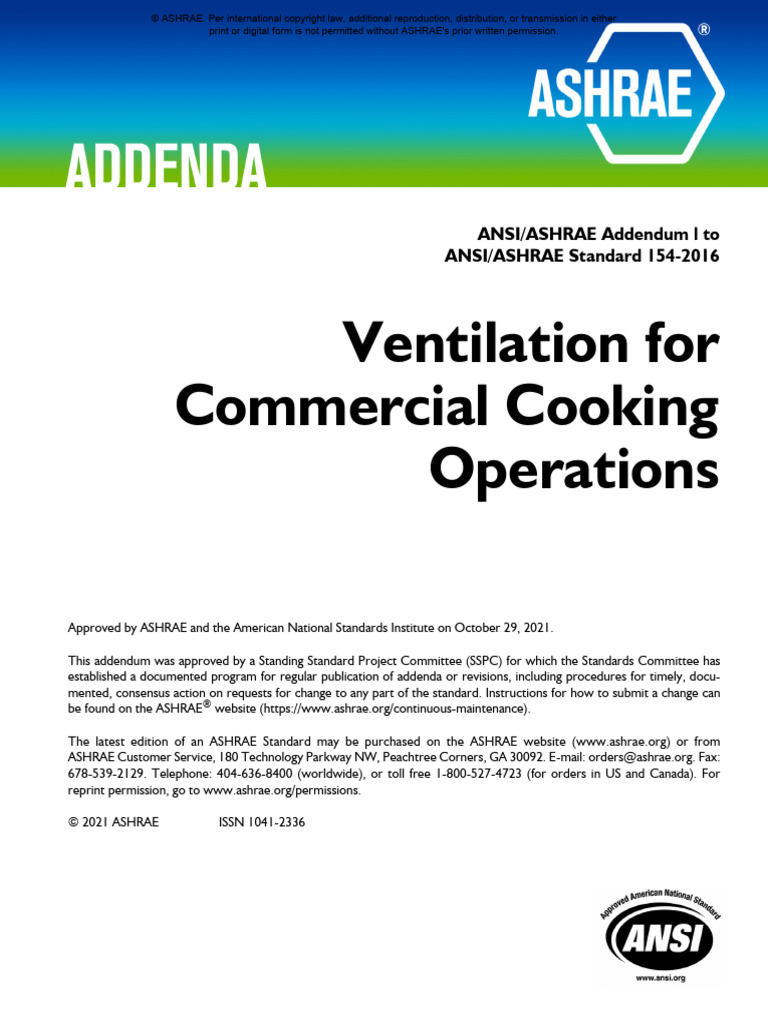 ASHRAE 154 - 2016 - L - 20211029 | PDF | Building Automation