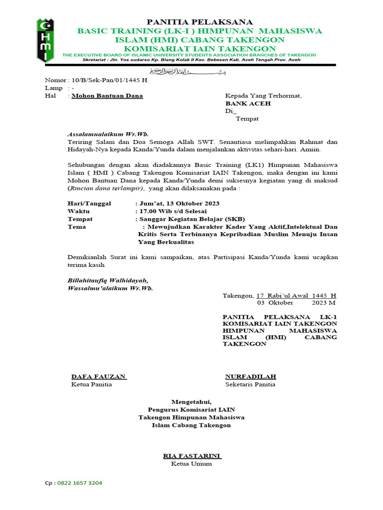 Proposal Basic Stain GP | PDF | Karier & Perkembangan