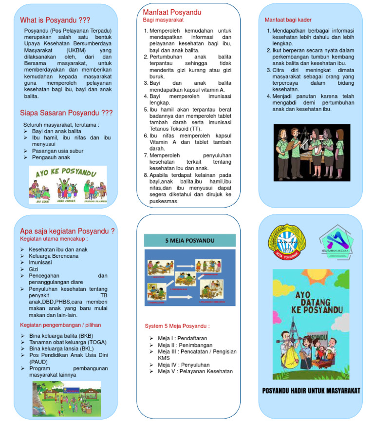 Leaflet Posyandu PDF | PDF