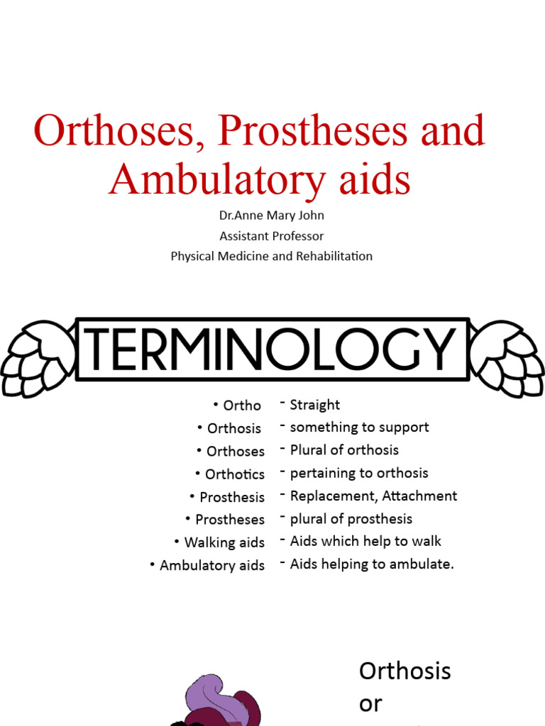 Orthoses, Prostheses and Ambulatory Aids For BPT | Download Free PDF ... Orthoses, Prostheses and Ambulatory Aids For BPT | Download Free PDF ...