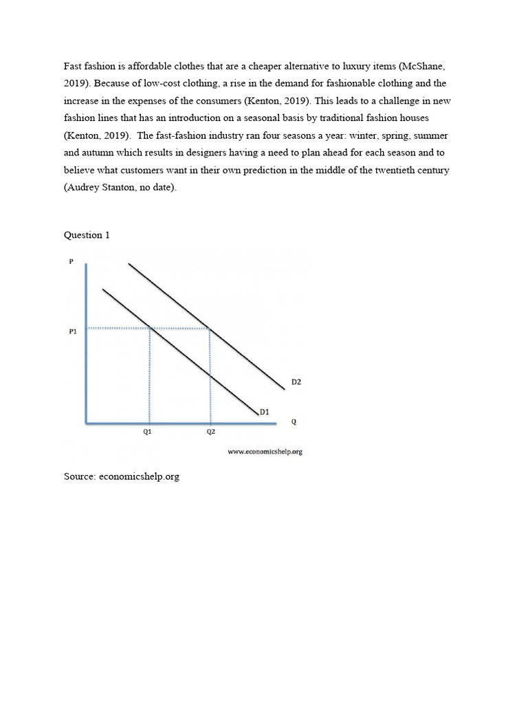 Economics - Coursework by Violet | PDF | Tax Incidence | Demand