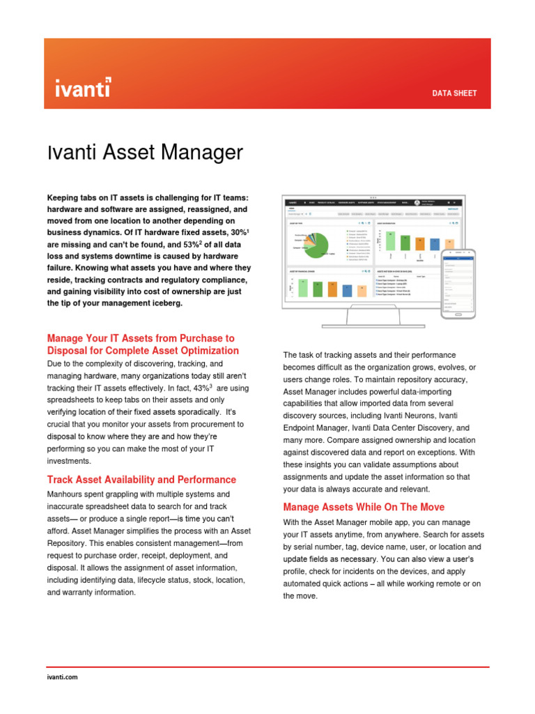 Ivanti Asset Manager | PDF