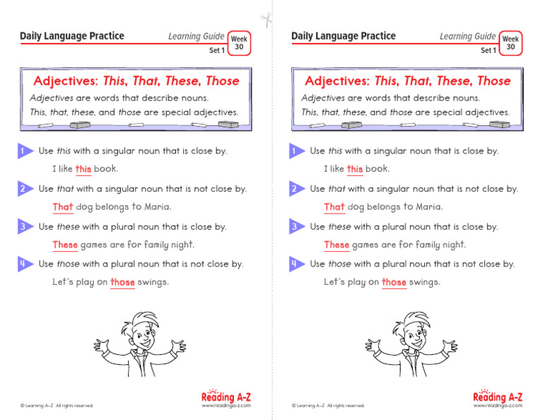 Understanding Demonstrative Adjectives | PDF