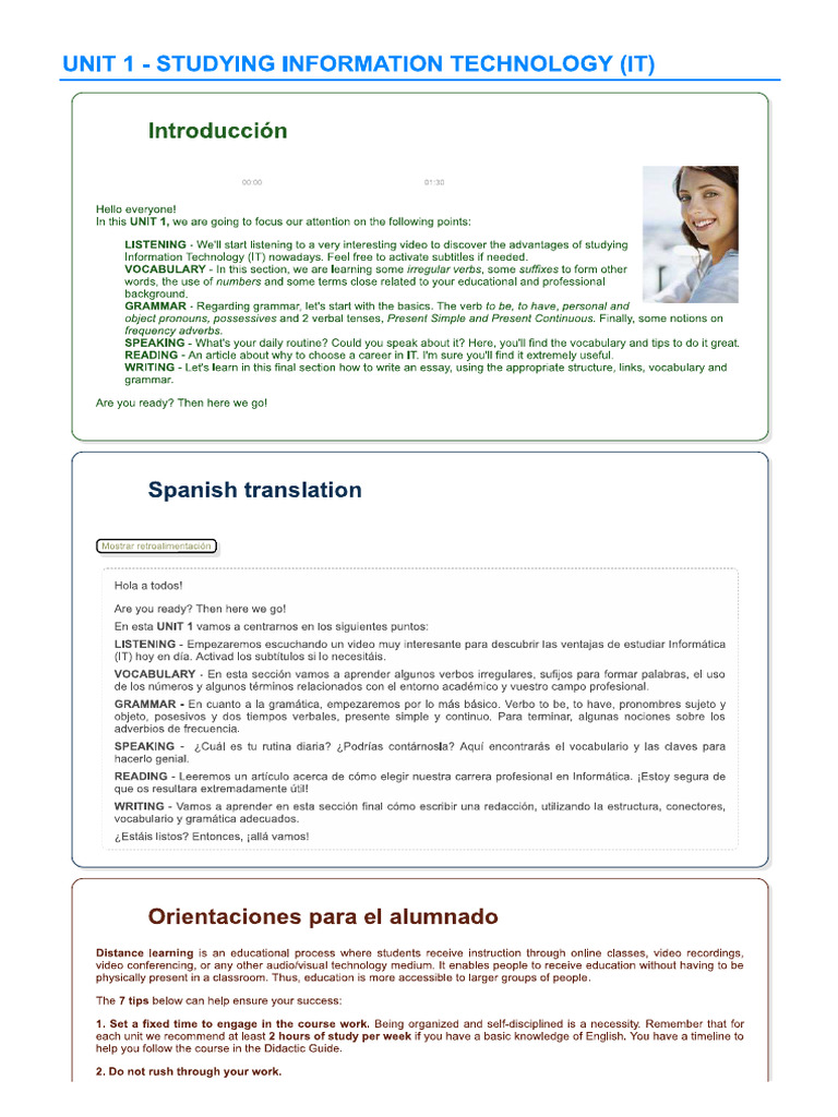 Unit01 Studying IT | PDF
