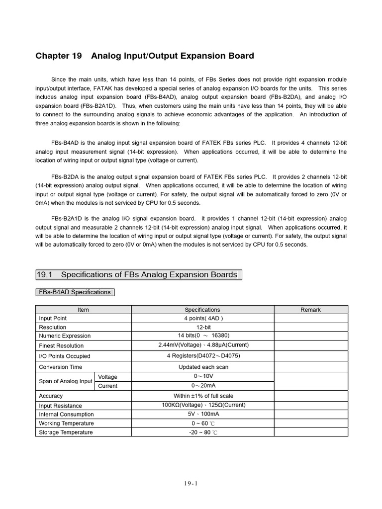 Chapter 19 | PDF | Input/Output | Programmable Logic Controller