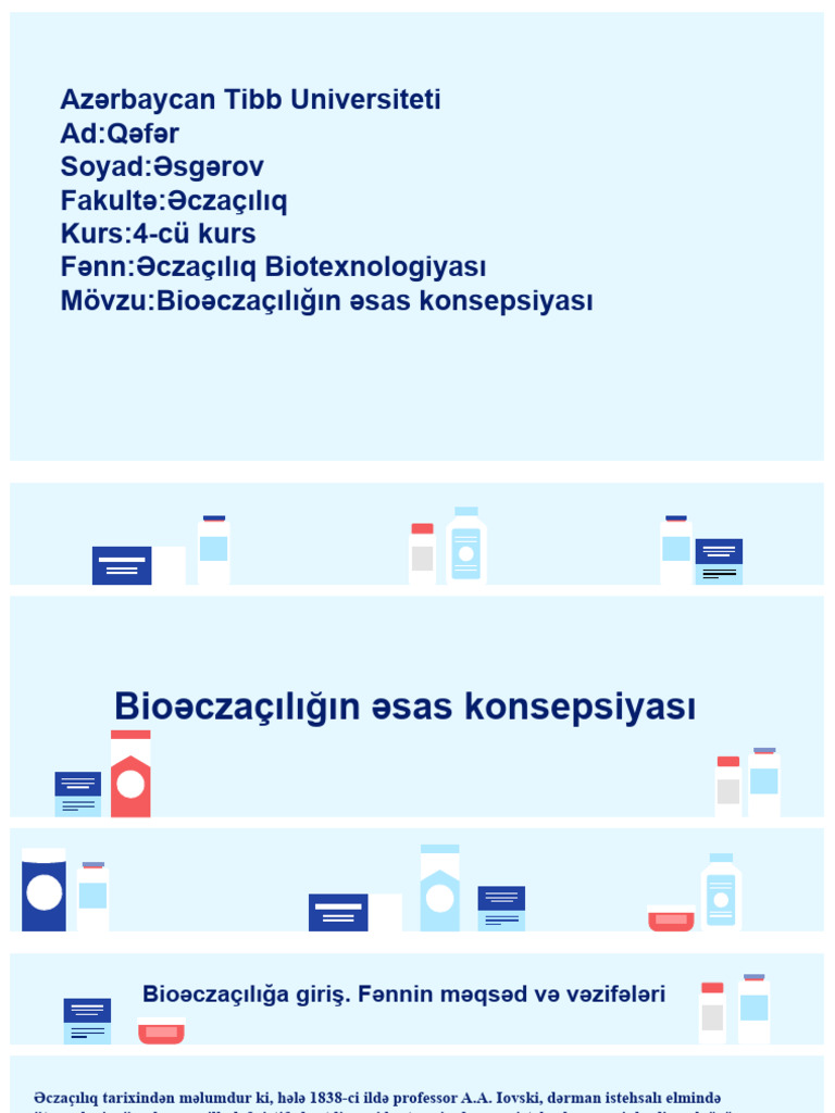 Əsgərov Qəfər Biotech Konsepsiya | PDF