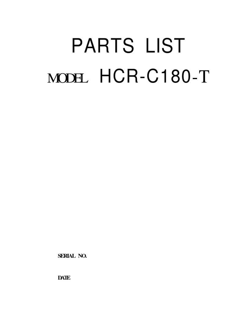 Untitled0.PDF Furukawa HCR-C180 V | PDF