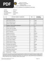 Sample Ballot for Barangay Election 2023 | PDF | Sports & Recreation
