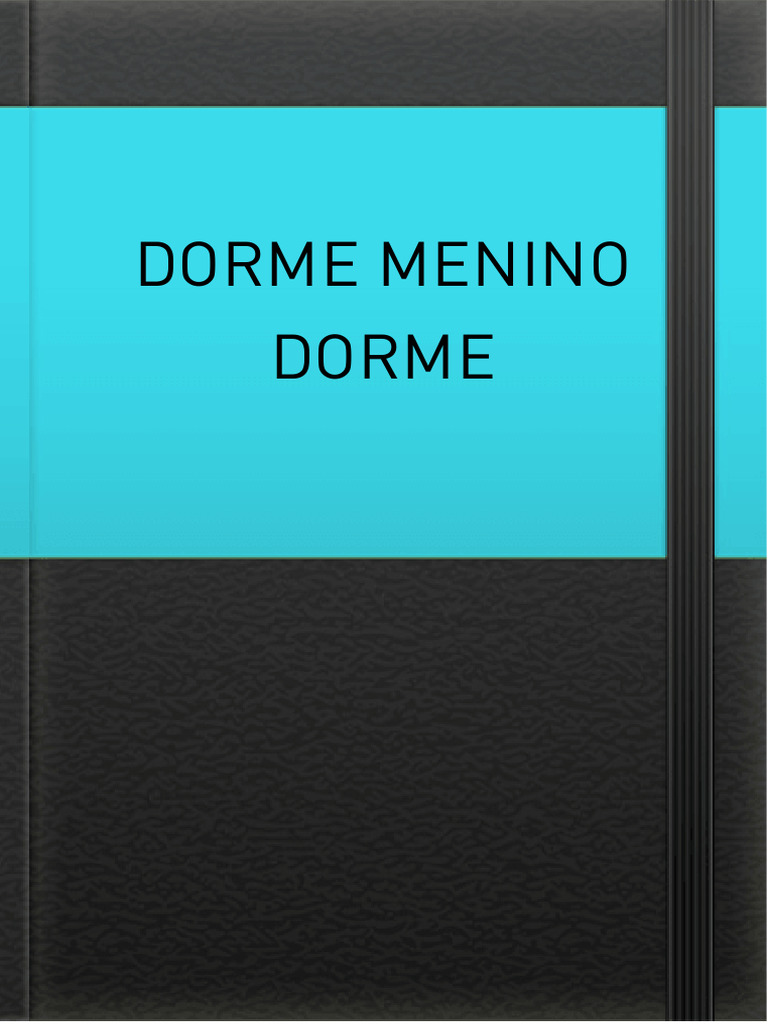 Dorme, Menino Dorme | PDF