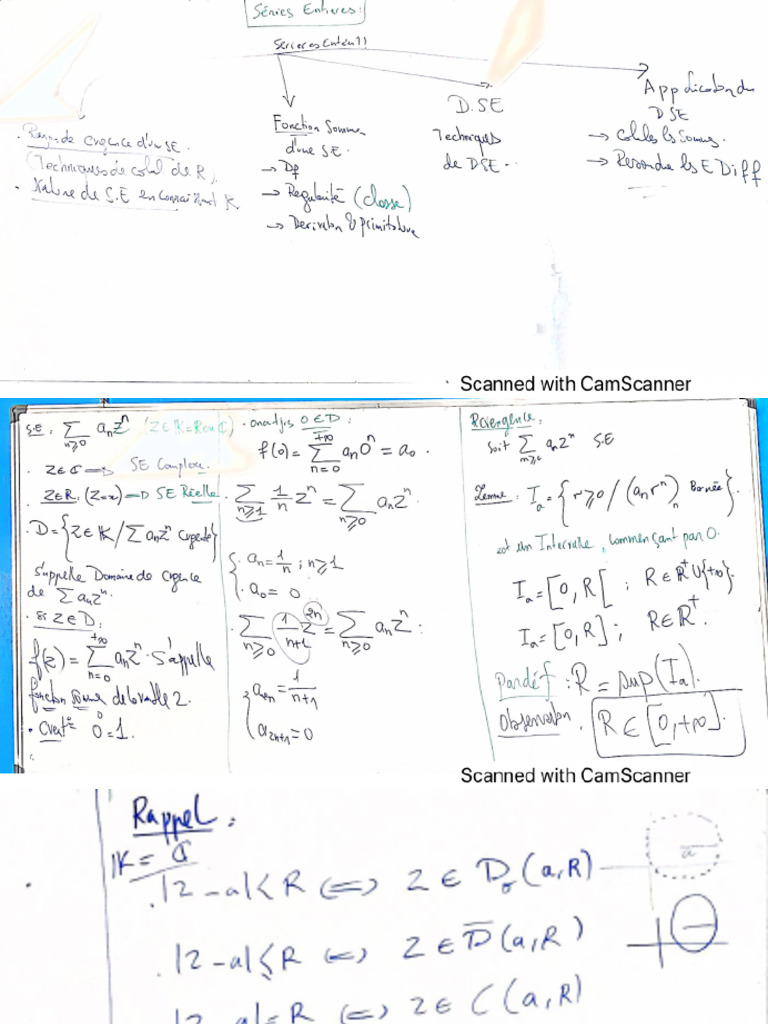 Séries Entières | PDF