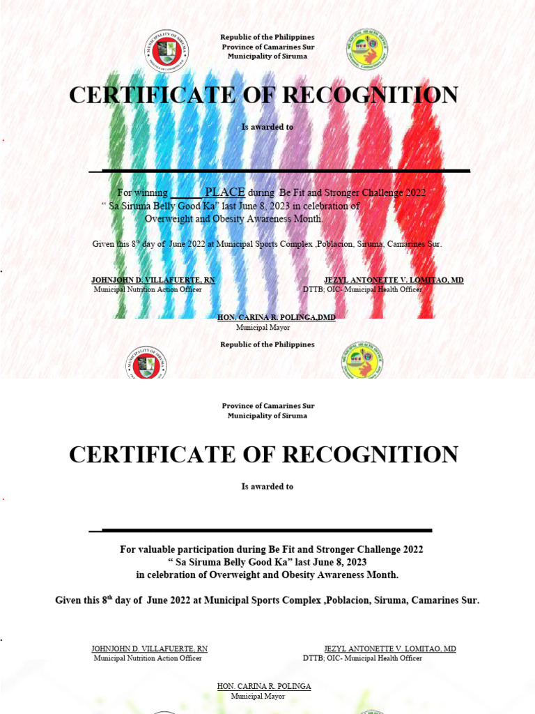 Certificate Overall | PDF