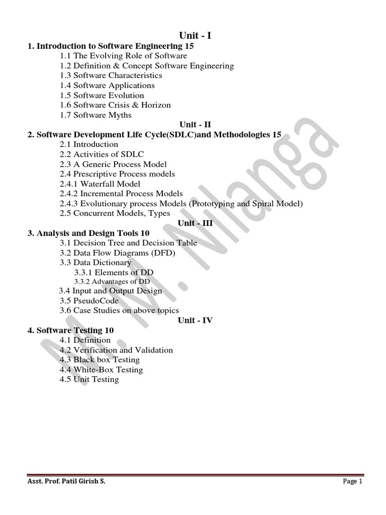 Software Engineering | PDF