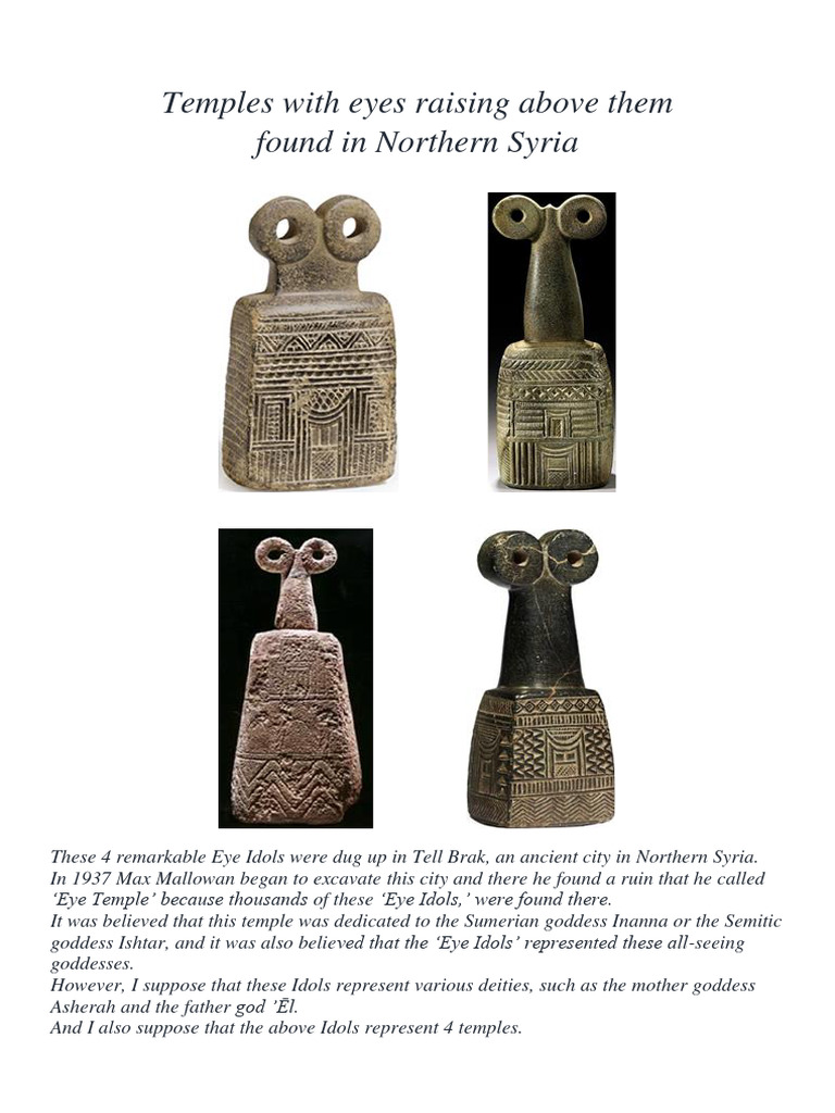 Eye Temples of Ancient Syria | PDF | Deities | Mythological Characters