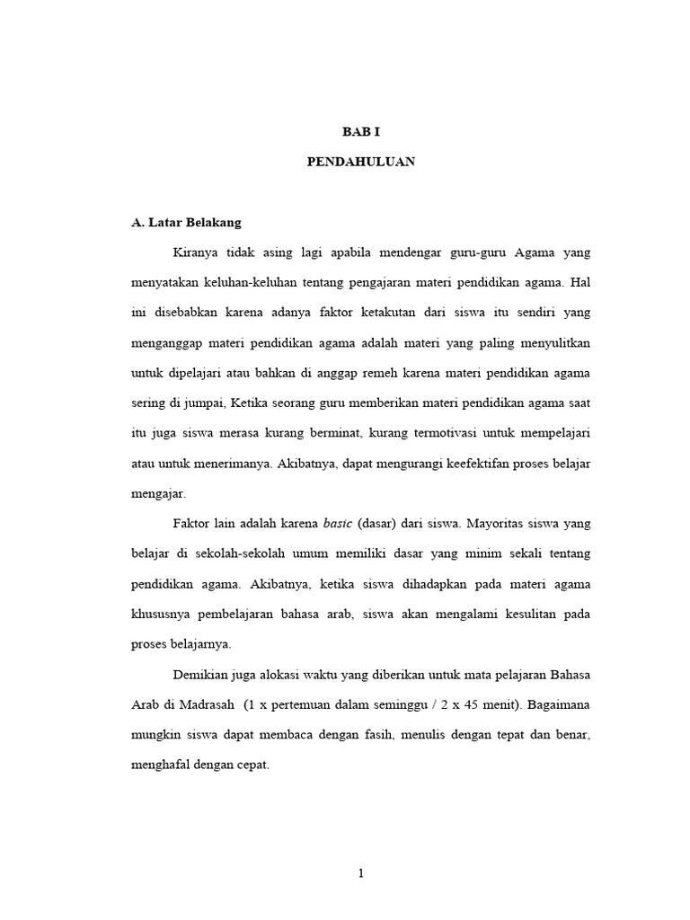 PTK Bahasa Arab MTS Ypi KLS Ix | PDF | Sains & Matematika