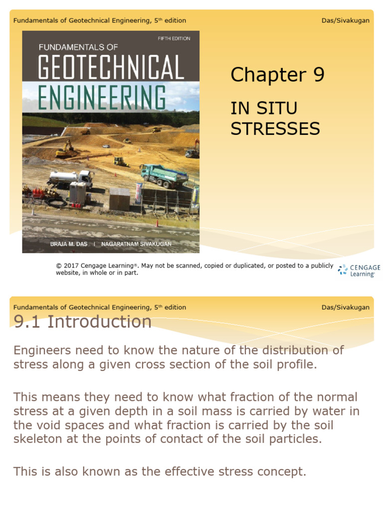 Chapter 9 in Situ Stresses | PDF | Soil Mechanics | Geotechnical ...