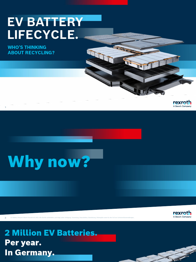 State-Of-The-Art Automation in The Ev Battery Recycling Process | PDF