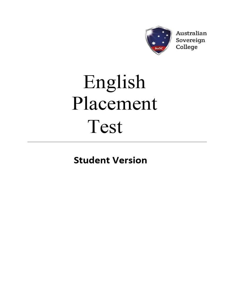 English Language Placement Test-V1.3 | PDF | Greenhouse Effect ...
