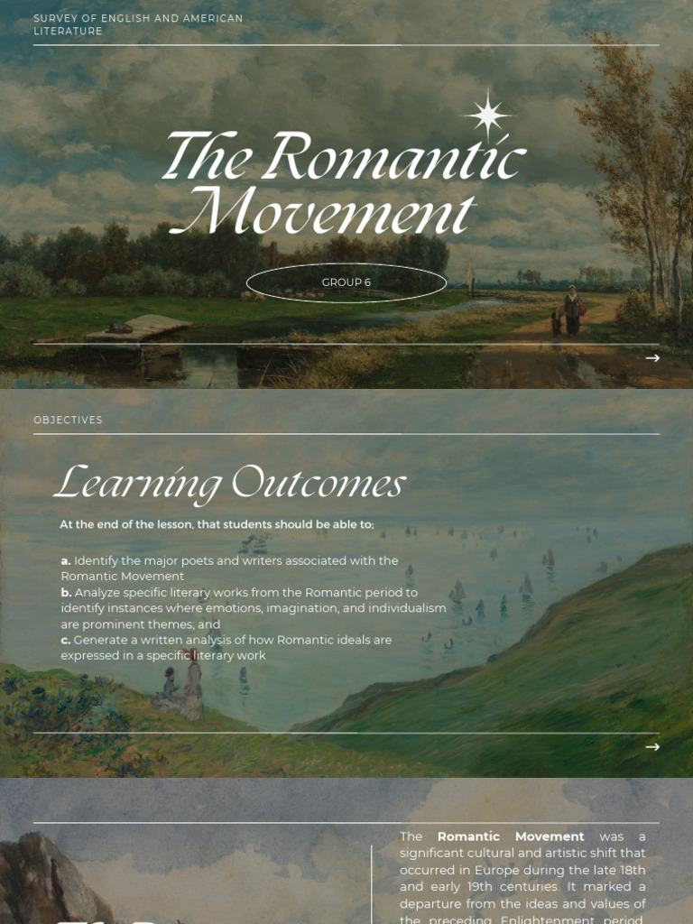 Romantic Movement | PDF | Romanticism | William Blake