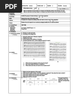 DLP Cot Music6 q1w5 | PDF | Teachers | Learning