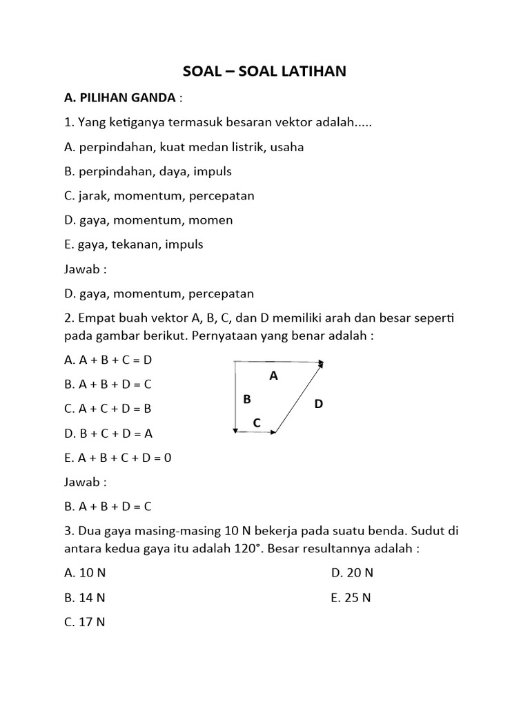 Soal Latihan MTK 1a | PDF