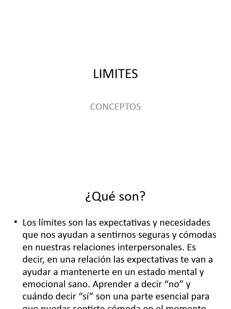 Limites Expo | PDF