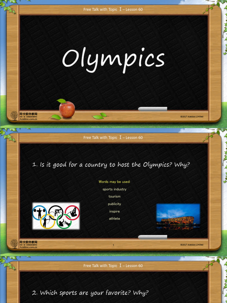 OLYMPICS | PDF | Olympic Sports | Olympic Games
