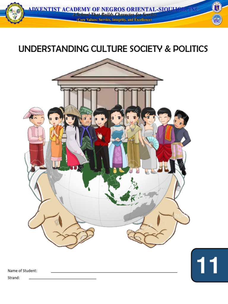 SHS UCSP FINAL Mod 1 4 | PDF | Anthropology | Sociology