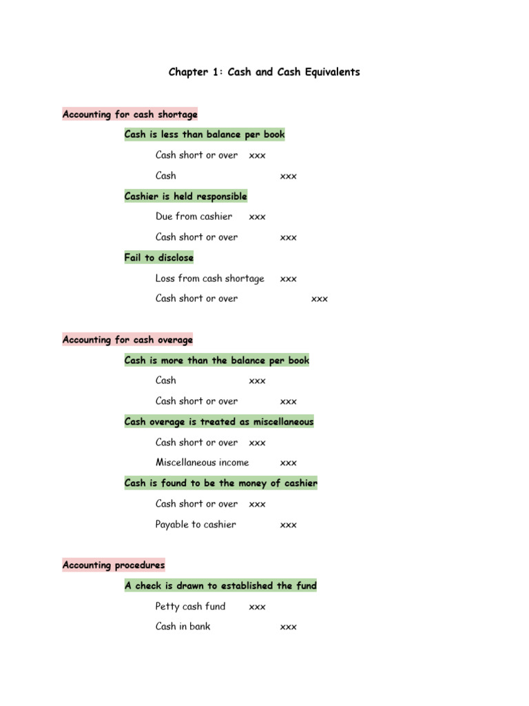 Important Formulas | PDF | Finance & Money Management