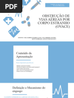 Primeiros Socorros: OVACE e Engasgo | PDF | Primeiros socorros | Tosse