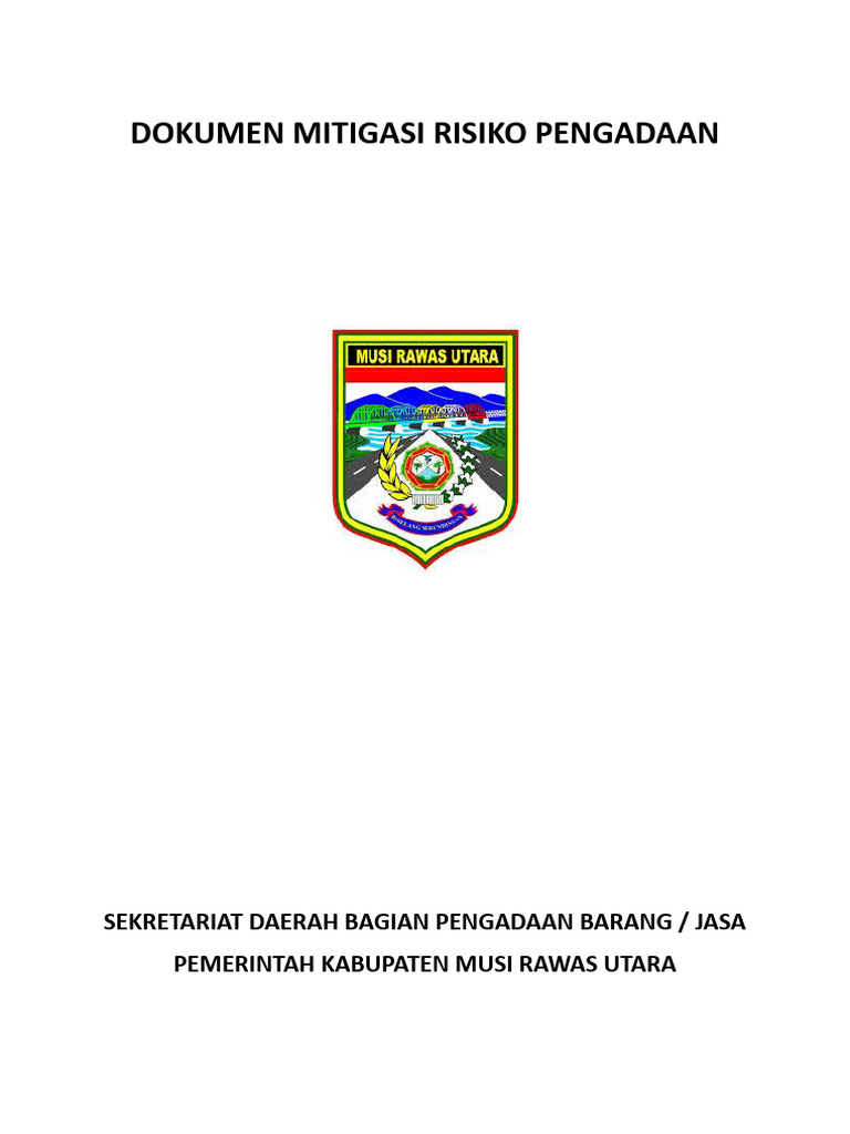Dokumen Peta Risiko Pengadaan | PDF