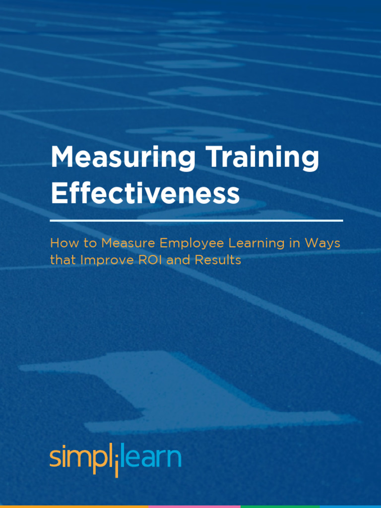 Measuring Training Effectiveness | PDF