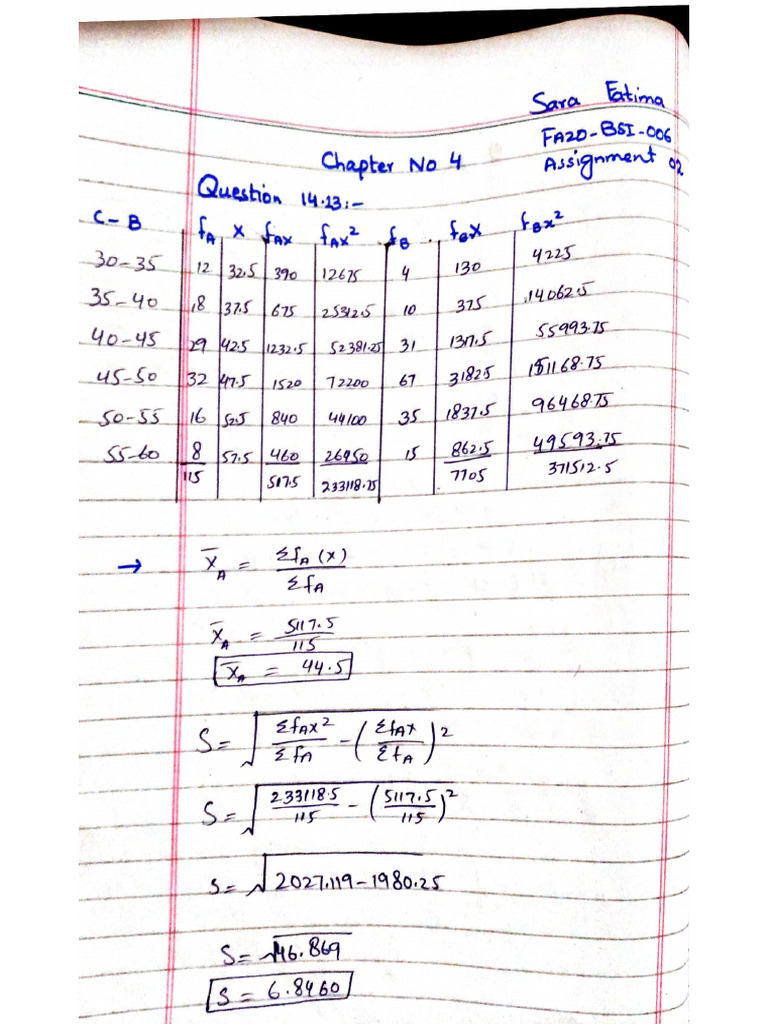 Assign 2 Stats | PDF