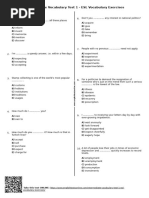 Subject Verb Agreement Multiple Choice | PDF