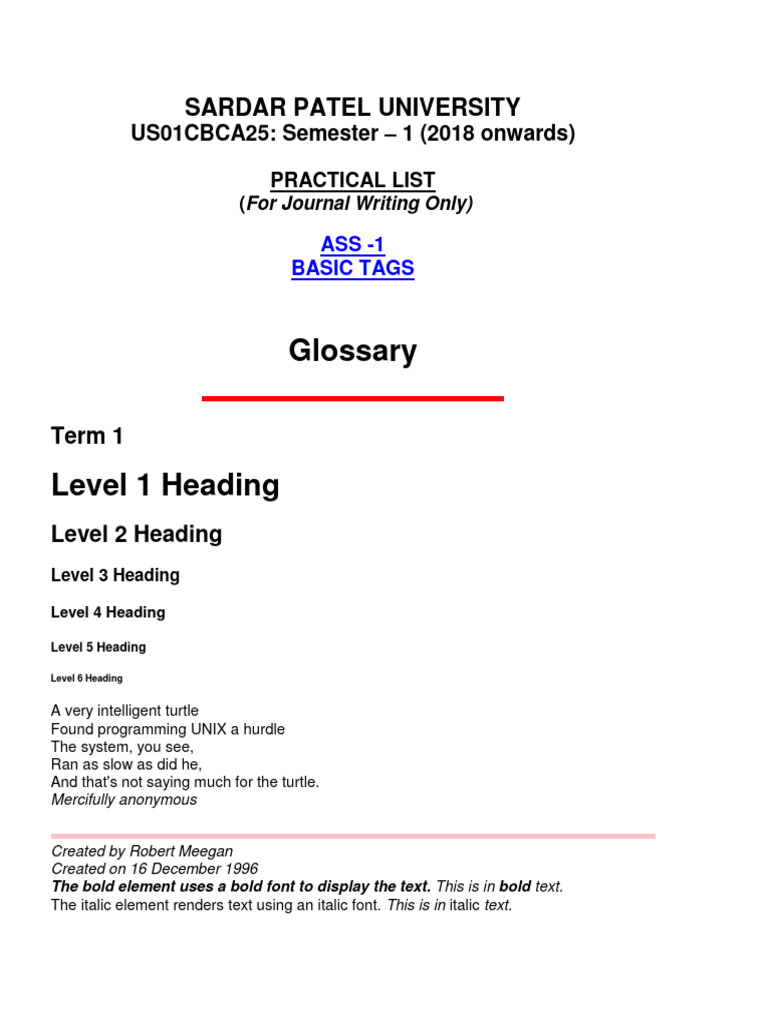 Us01cbca24 - HTML, DHTML | PDF | Writing | Human Communication Us01cbca24 - HTML, DHTML | PDF | Writing | Human Communication