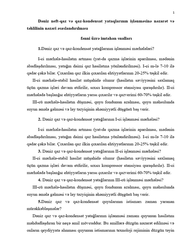 Sual Cavab | PDF