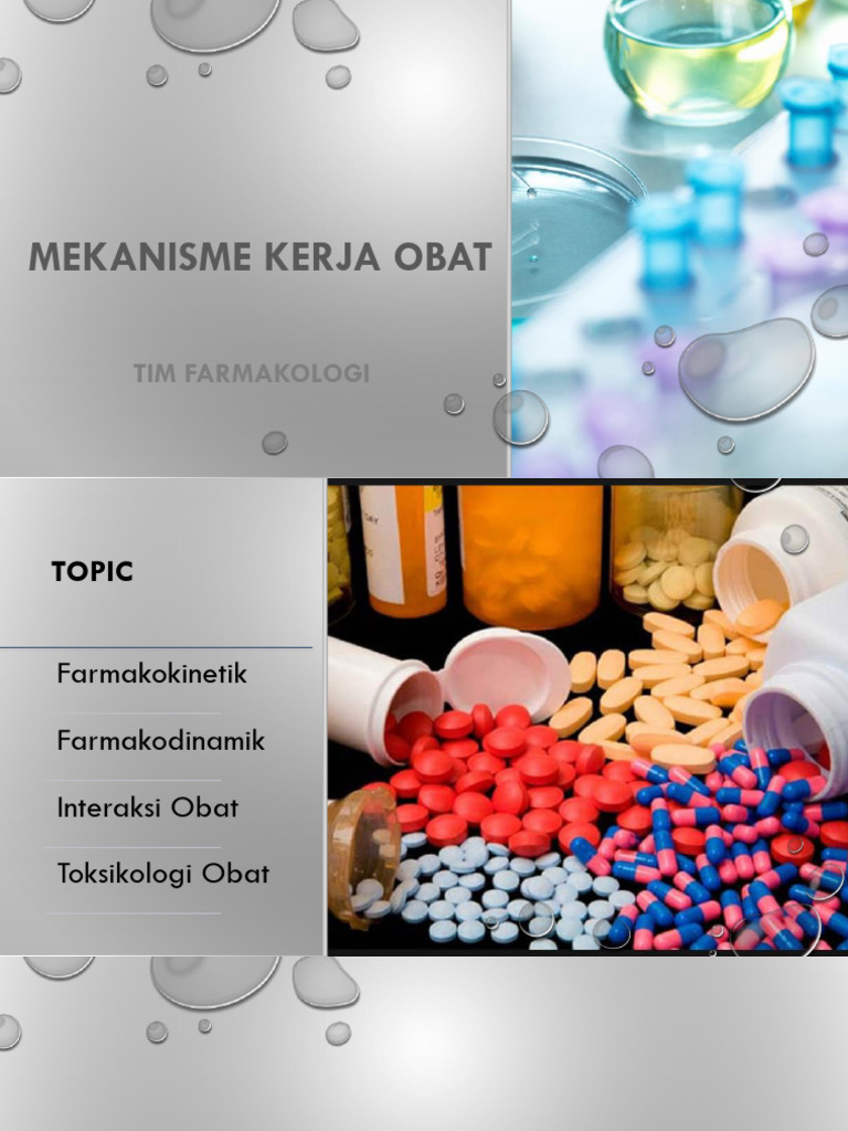 Mekanisme Kerja OBAT | PDF
