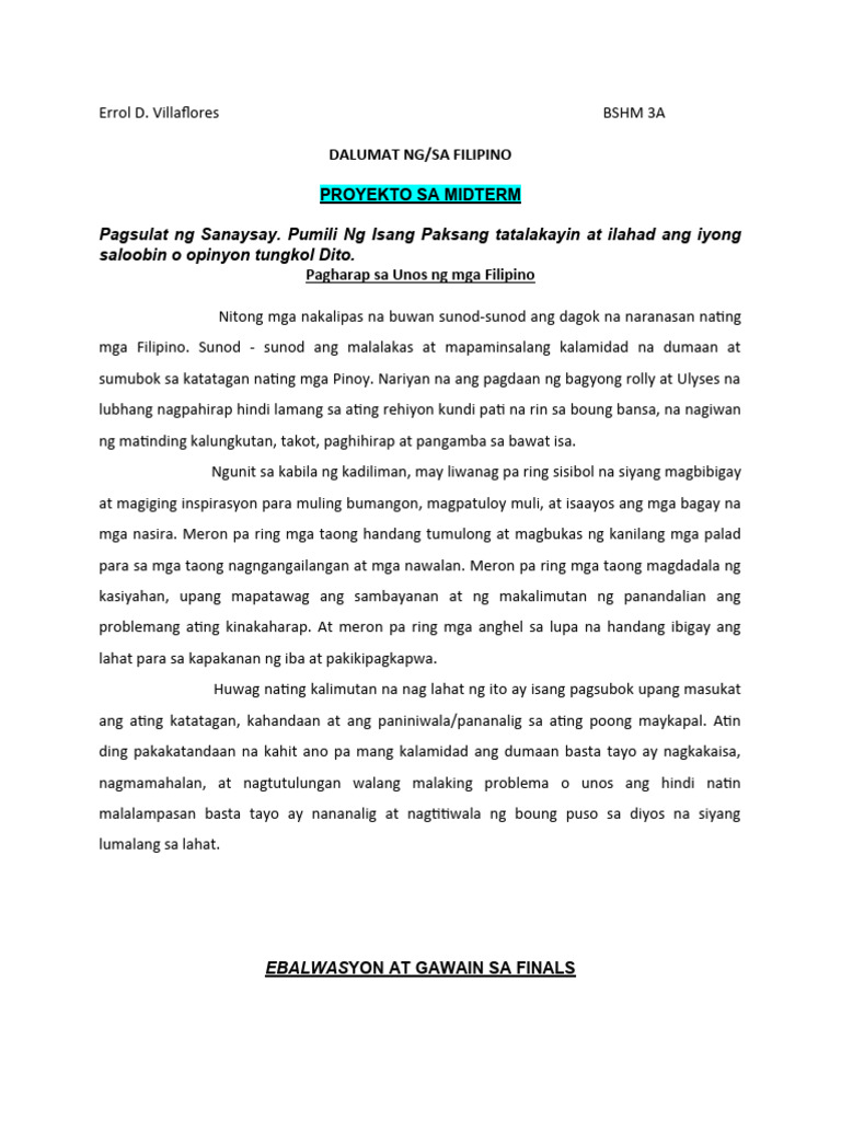 DALUMAT - Project - (FINALS) | PDF