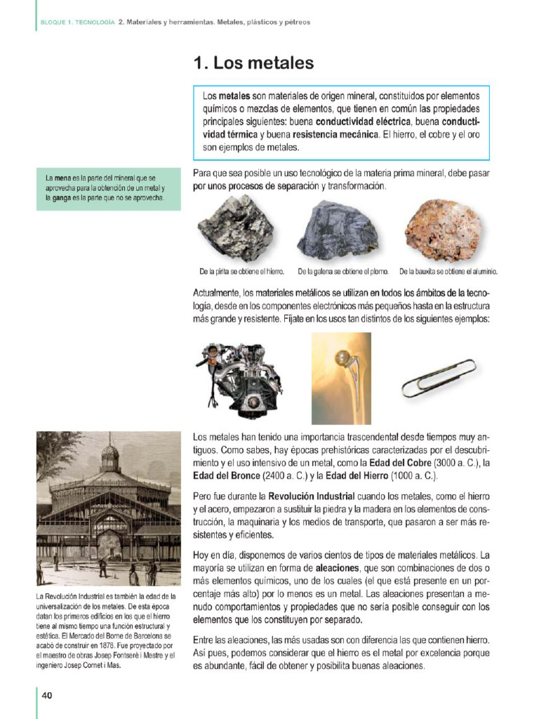 Los Metales | PDF | Rieles | Aleación