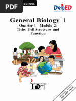 Module 5 General Biology 1 | PDF | Cell Membrane | Phospholipid