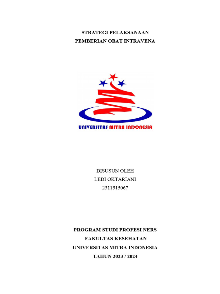 Strategi Pemberian Obat Intravena Pasien Thyroid | PDF