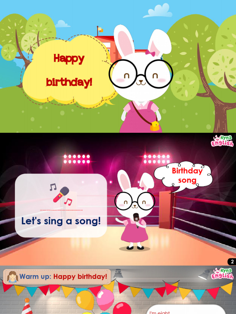 1.happy Birthday | PDF