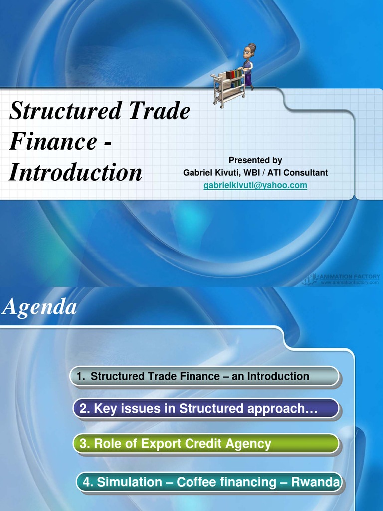 Structured Trade Finance in Africa Rwanda Coffee and Tea Case Studies ...