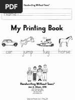 Handwriting Without TEARS Practice Book | PDF