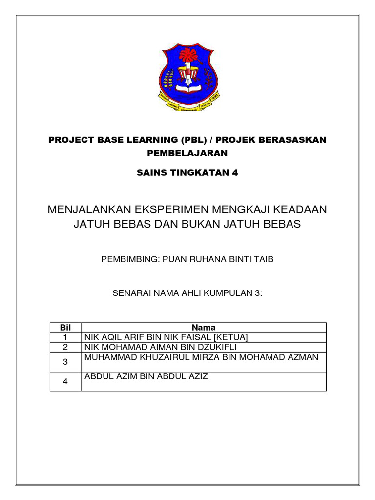 Project Base Learning | PDF