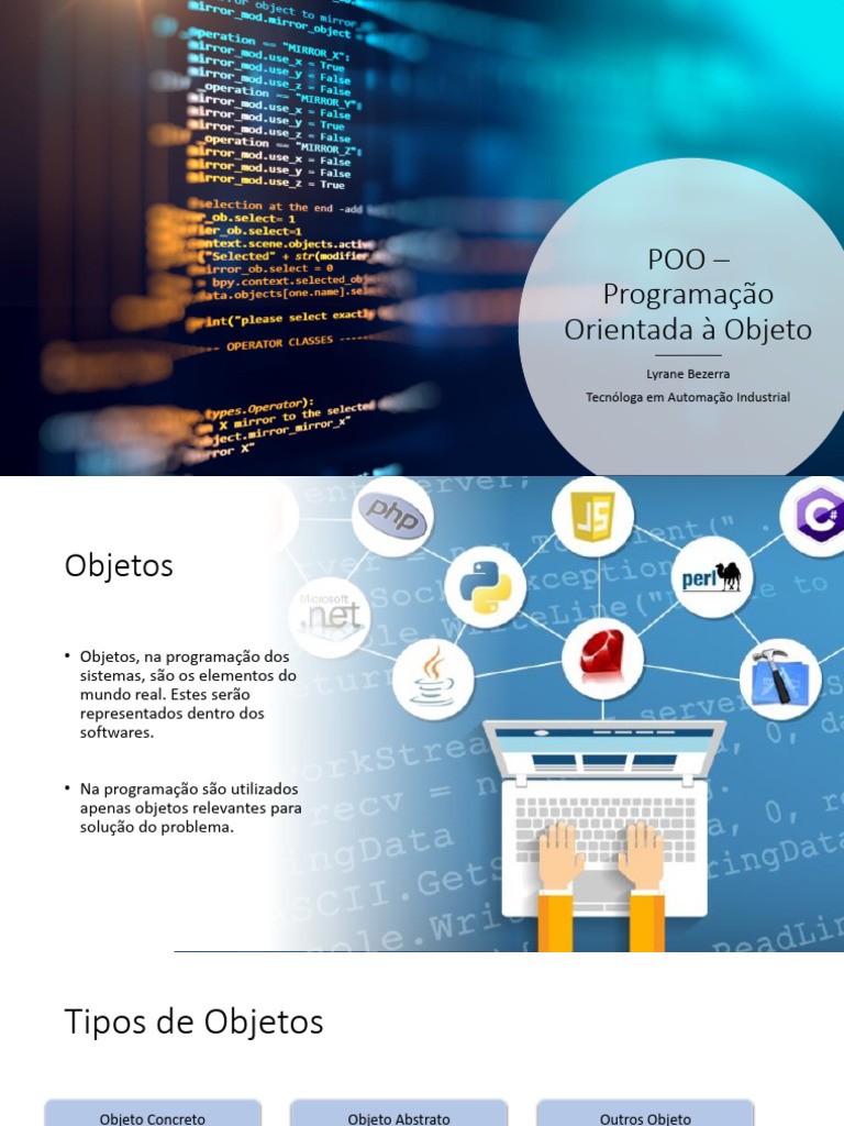 1699055 Aula 02 Objeto Download Grátis Pdf Classe Programação De Computadores Método