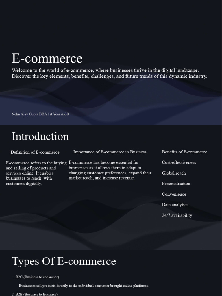 E Commerce | PDF | E Commerce | Payments