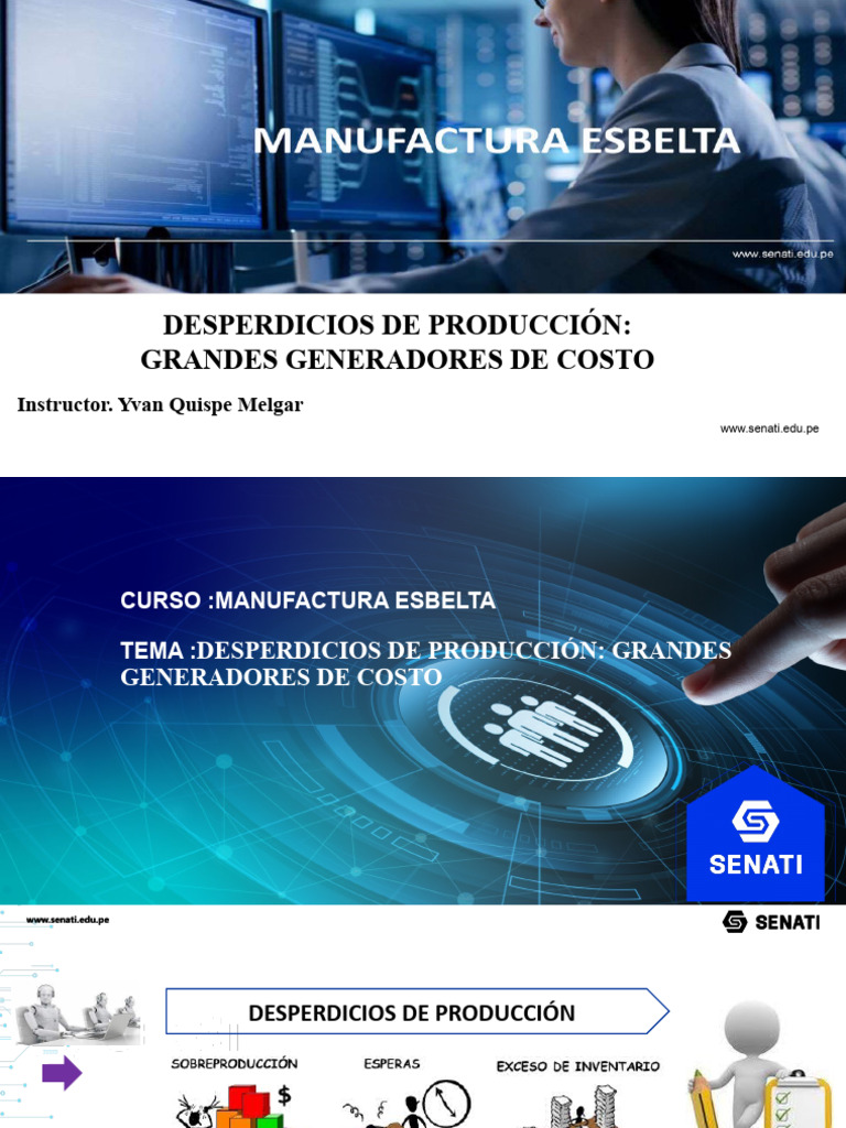 Desperdicios en Manufactura Esbelta | PDF | Transporte | Inventario