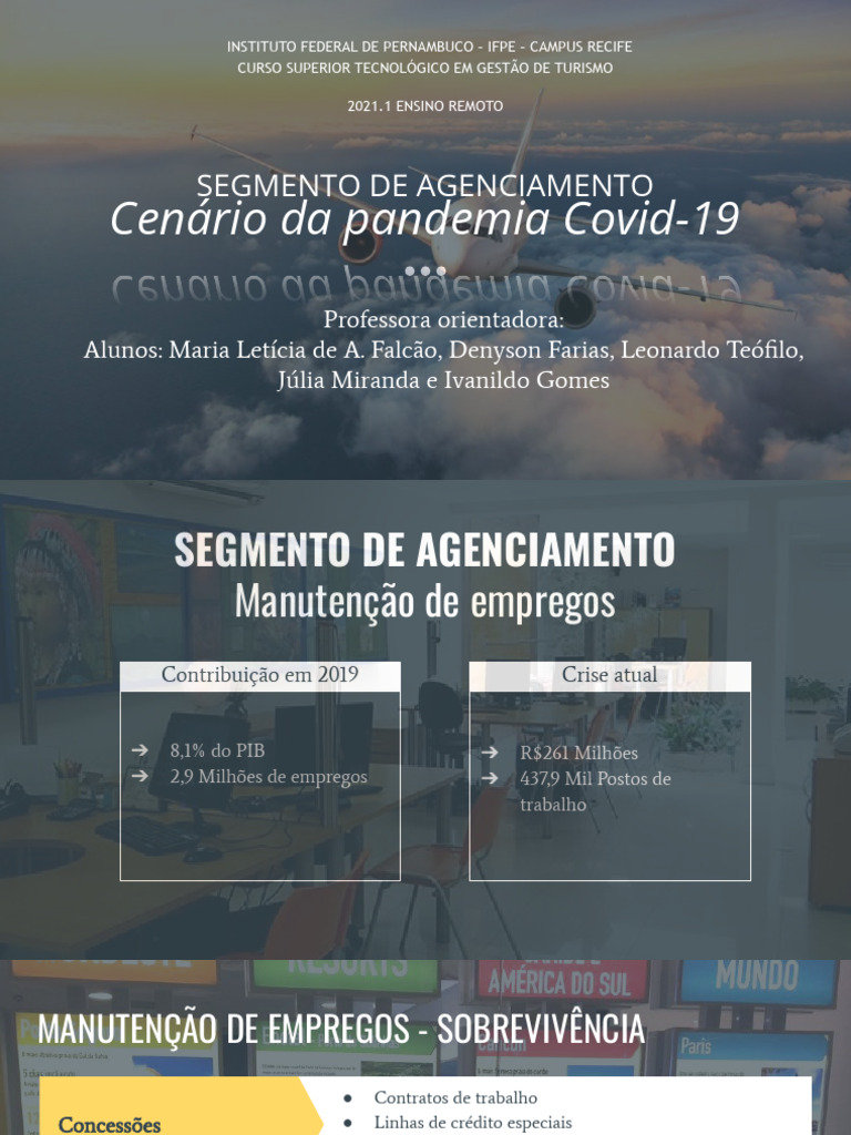 Segmento de Agenciamento | PDF | Turismo | Férias trabalhistas